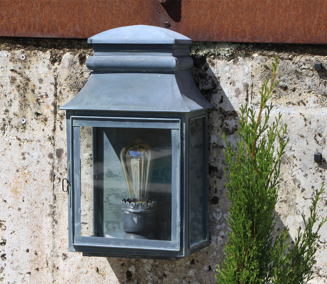 Lighting > Exterior > The Zinc Collection > Saint Rémy Wall Lantern ...